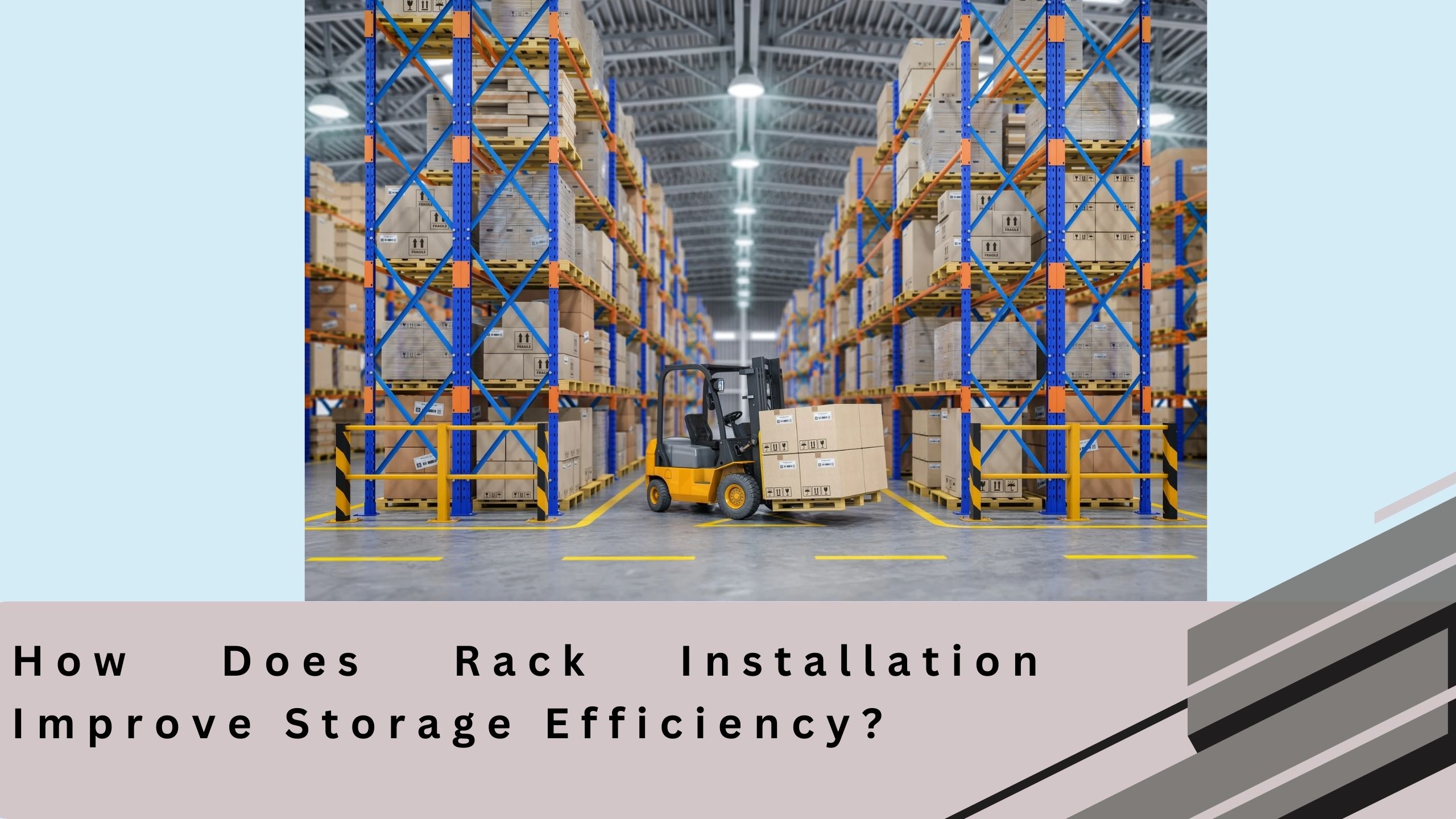 How Does Rack Installation Improve Storage Efficiency? | SabayLok