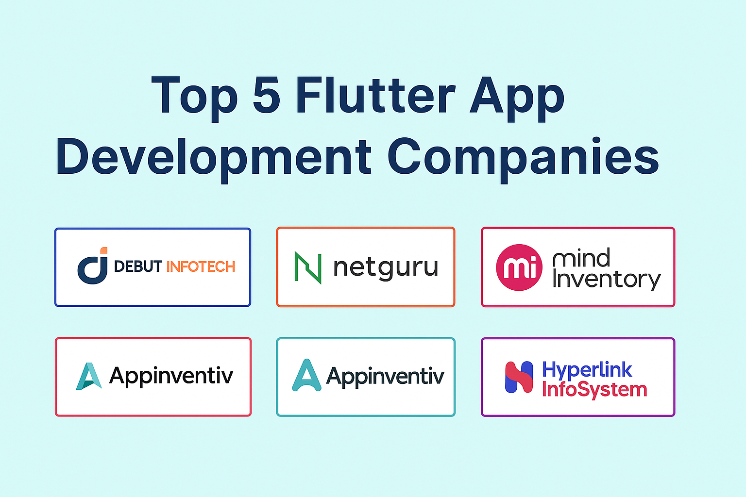 Top 5 Flutter App Development Companies You Should Know in 2025